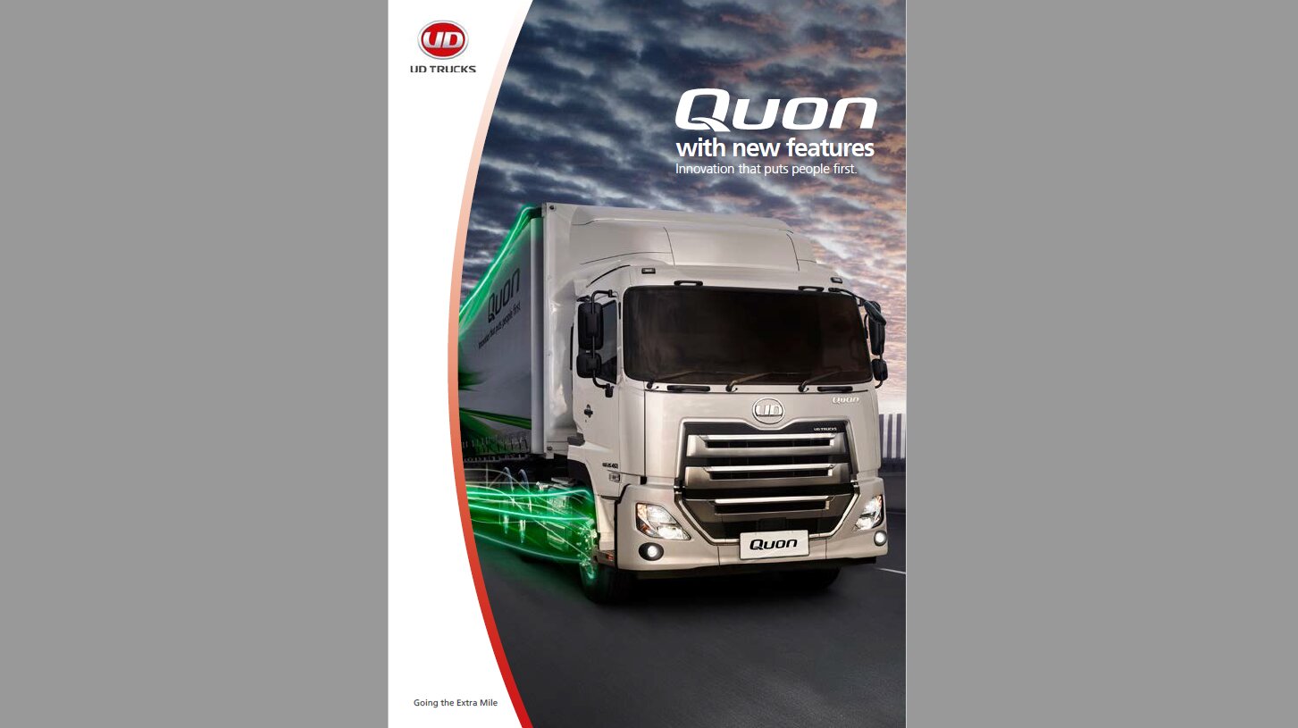 Quon with new features Brochure | UD Trucks